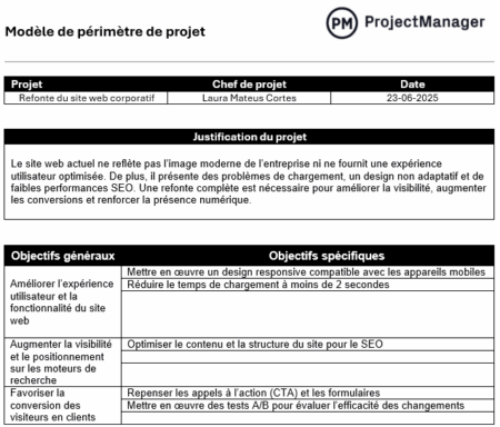 Documentation de projet : 15 documents de projet essentiels - ProjectManager