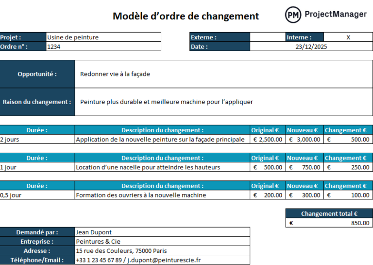 10 modèles de gestion de la construction gratuits pour Excel ...