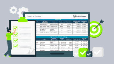 Project List Template for Excel - Free Download