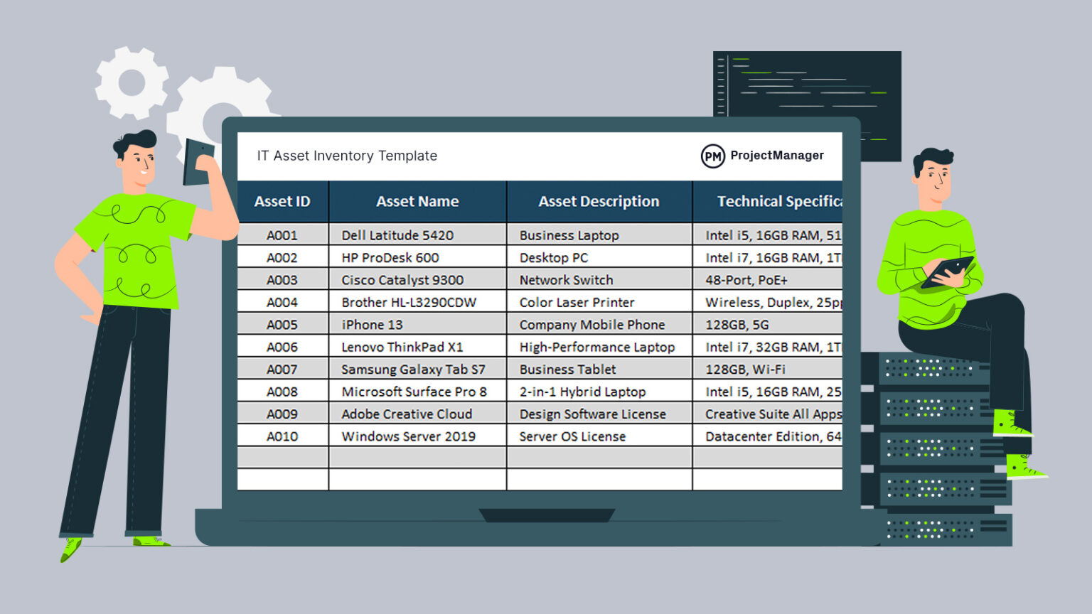 IT Asset Inventory Template for Excel (Free Download)