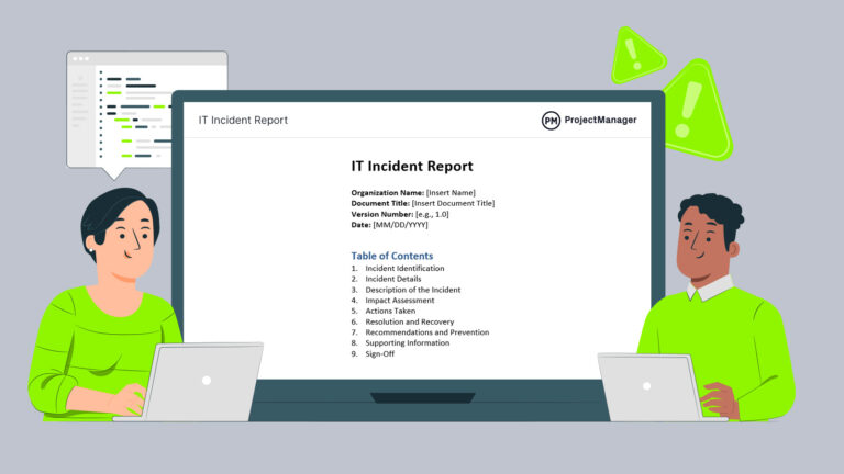 IT Incident Report Template for Word (Free Download)