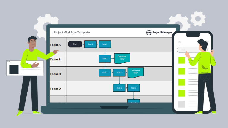Project Workflow Template for Excel (Free Download)