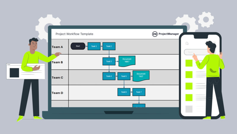 Project Workflow Template for Excel (Free Download)
