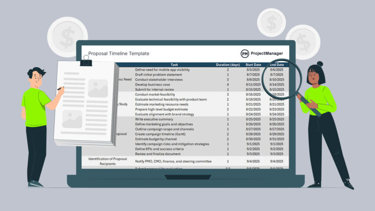 Project Proposal Timeline Explained (Example & Template Included)