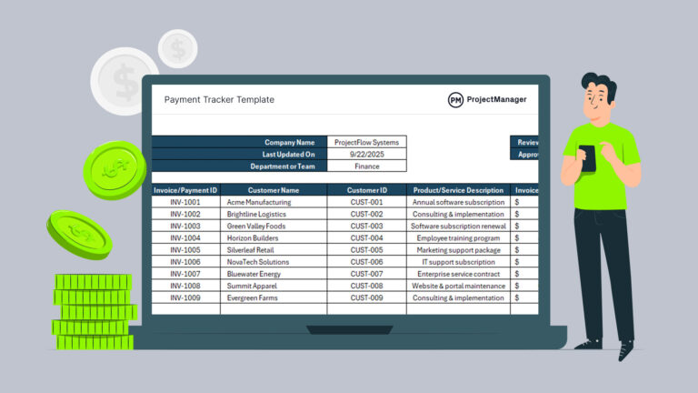 Payment Tracker Template for Excel (Free Download)