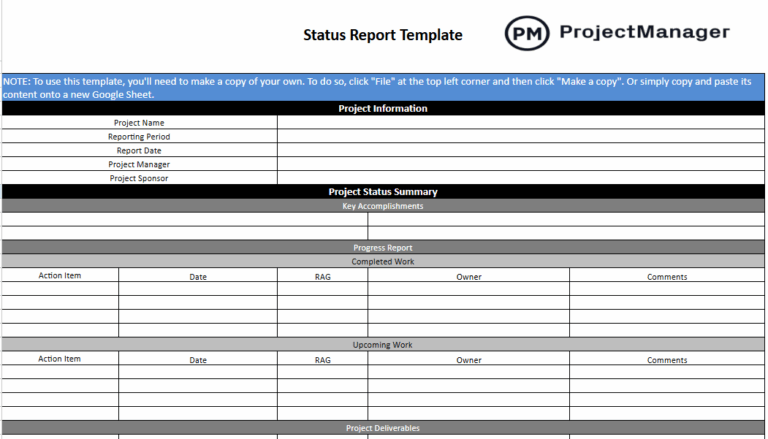 How to Use Google Sheets for Project Management