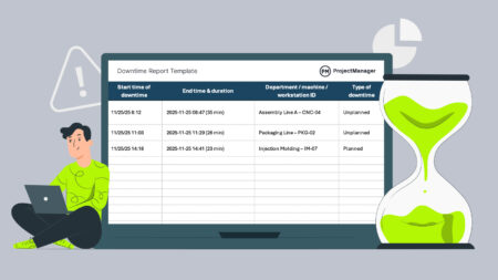 Downtime Report: How-to Guide, Example & Free Template - ProjectManager