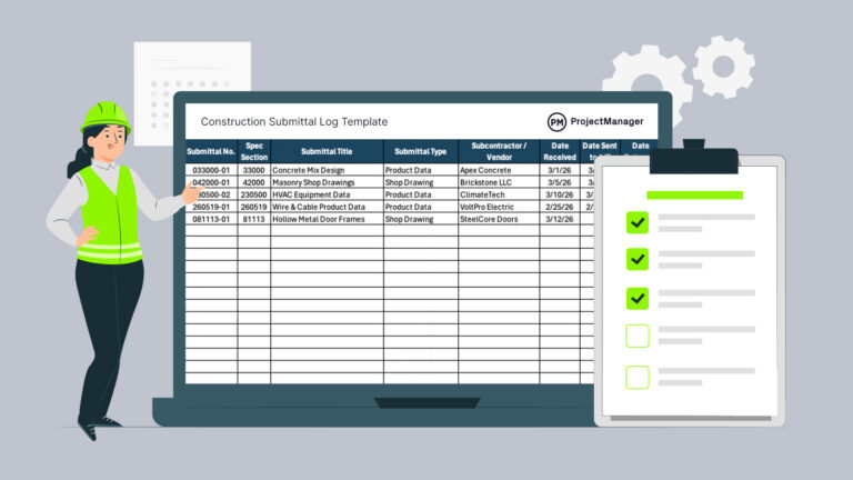 Submittal Log in Construction: Example & Free Template - ProjectManager